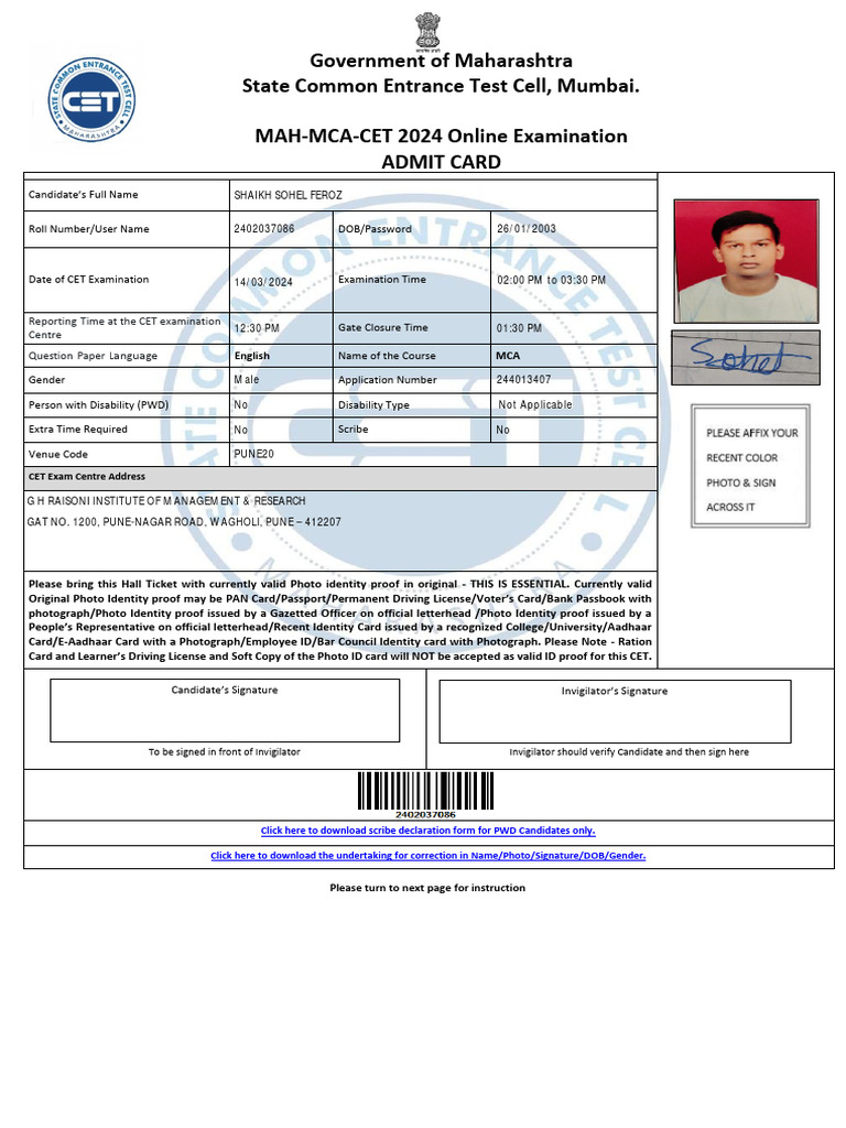 24401340726012003 | PDF | Identity Document | Verification And Validation