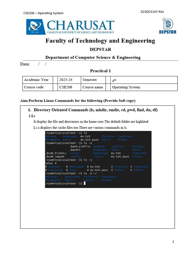 Faculty of Technology and Engineering | Download Free PDF | Computer File | Directory (Computing)