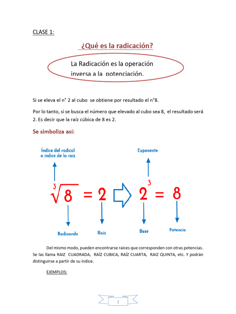 Raiz Cuadrada | PDF | Matemática Elemental | Matemáticas