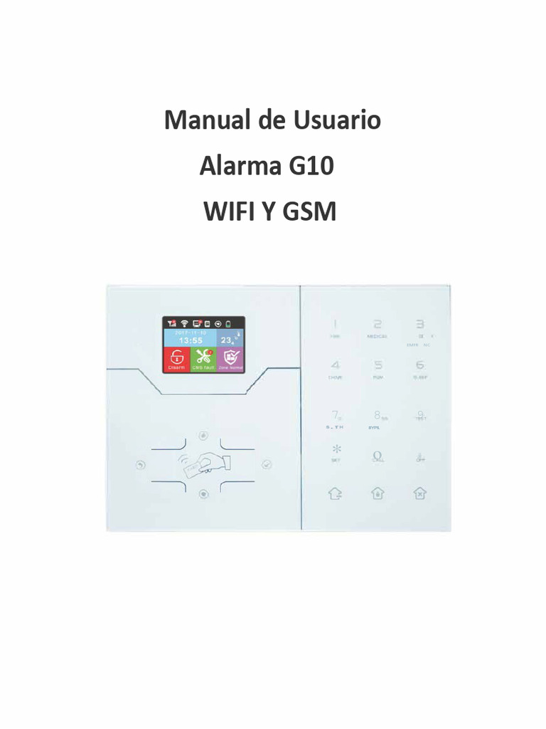 Alarma G10 | PDF | Contraseña | Cambiar