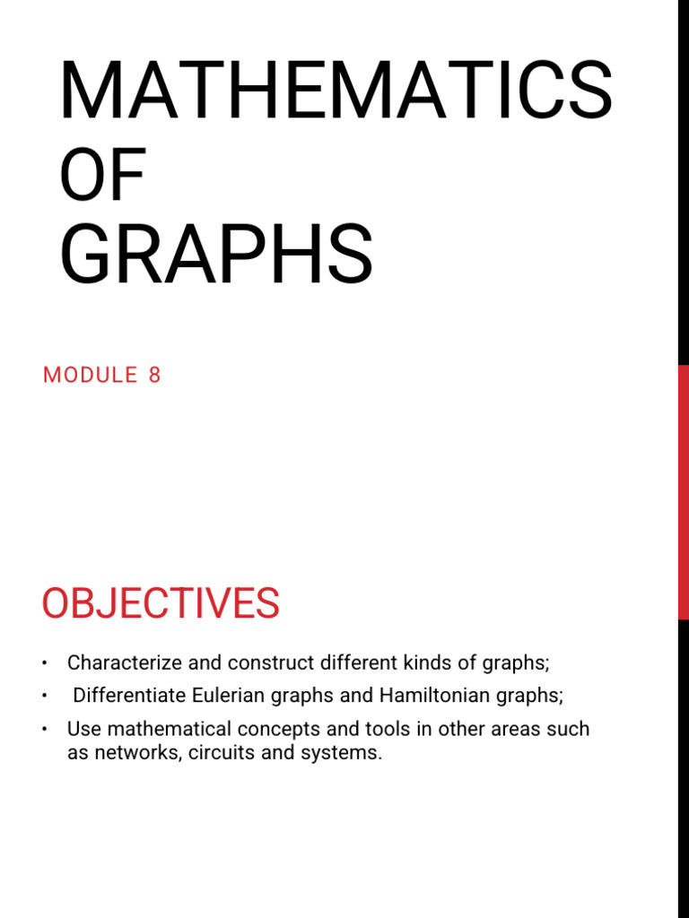 22 - Mathematics of Graphs | PDF | Graph Theory | Mathematical Relations