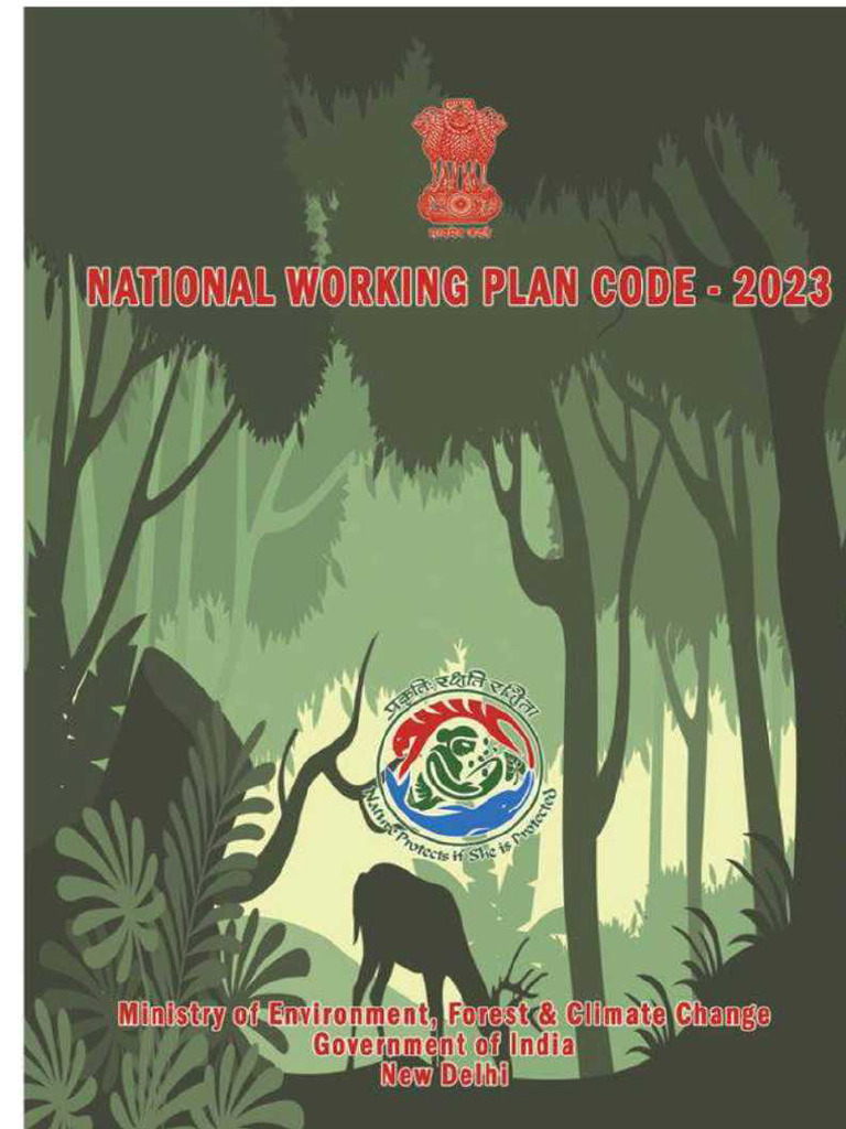 National Working Plan Department of Forest | PDF