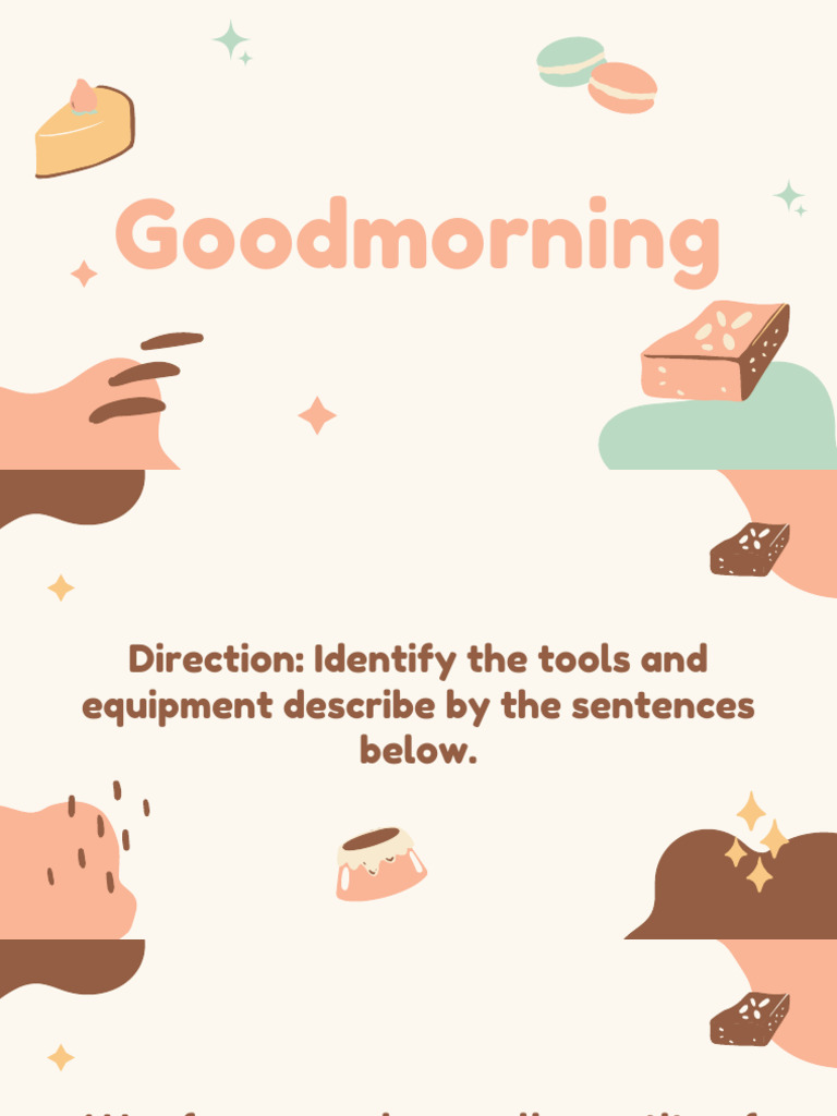 Classification of Dessert | PDF | Pudding | Custard