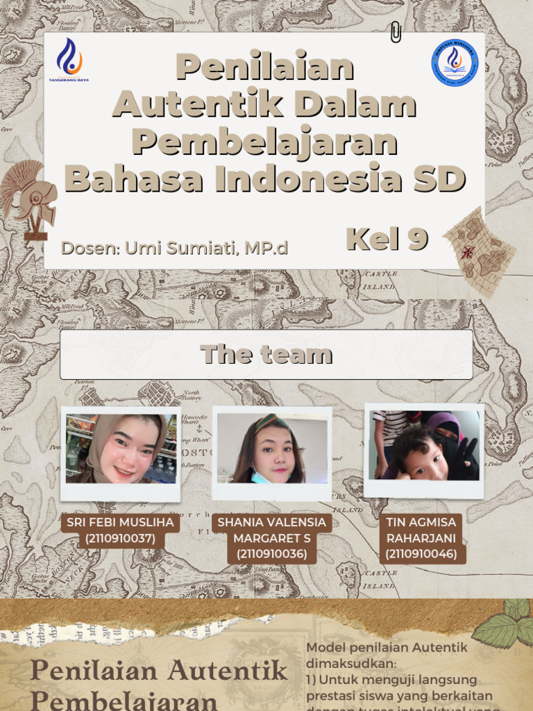 Penilaian Autentik Bahasa Indonesia SD | PDF