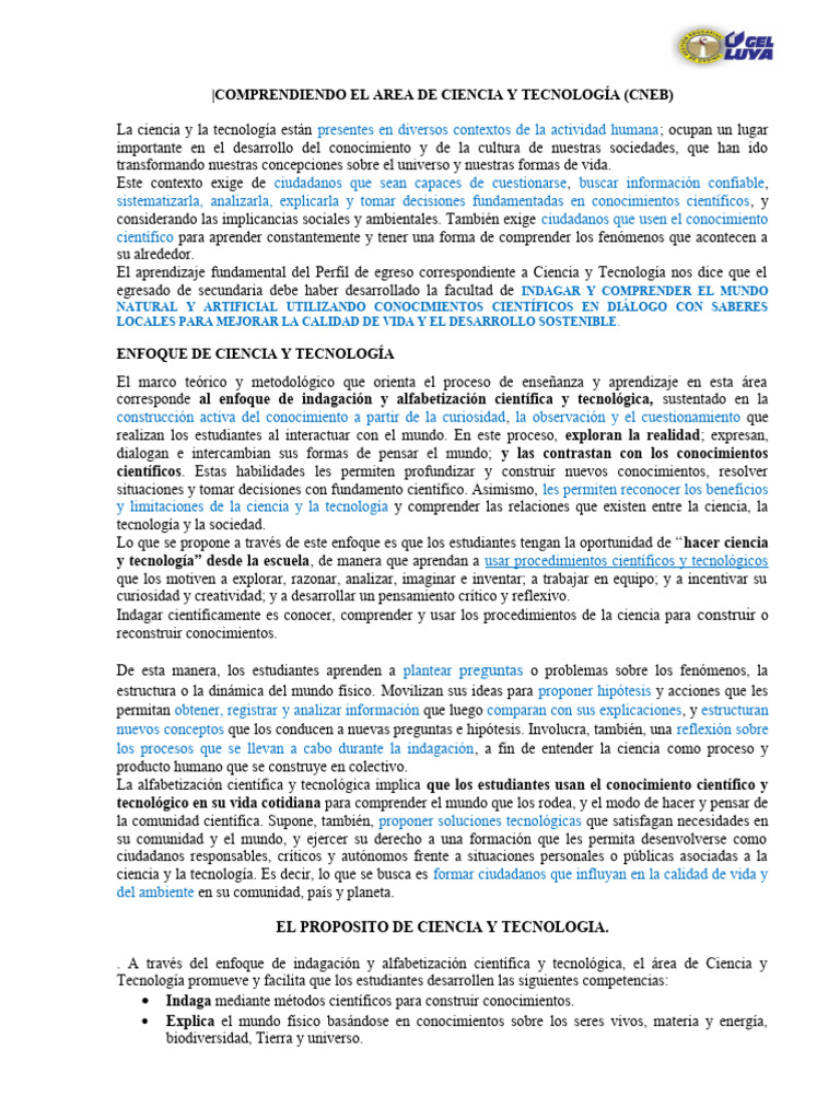 Indagación en Ciencia y Tecnología Escolar | PDF | Hipótesis | Experimentar