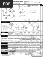 Evaluación Cognitiva: Test MoCA | PDF | Ciencia cognitiva | Cognición