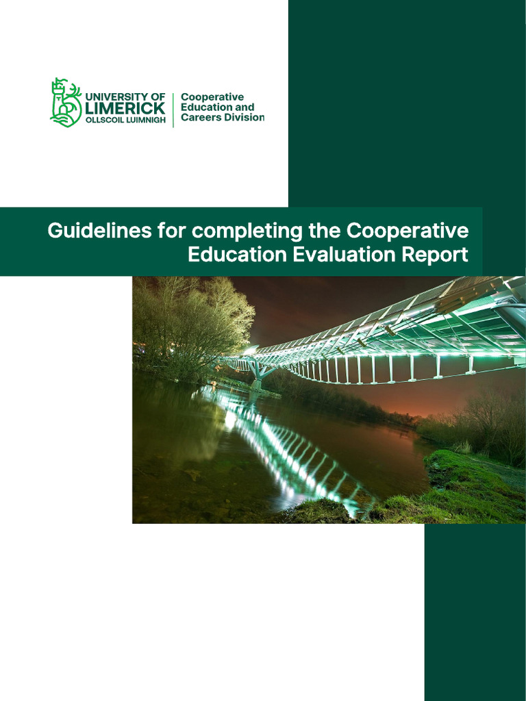 QF069 Coop Report Guidelines | PDF | Cooperative | Employment
