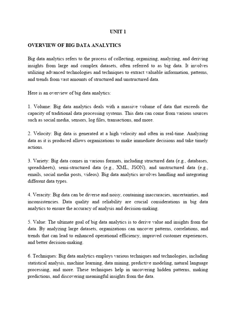 Big Data - Iv Bda | PDF | Apache Hadoop | Map Reduce