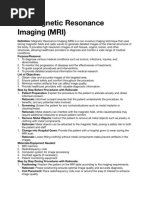 ARRT MRI Exam Content Specifications 2025 | PDF | Magnetic Resonance ...
