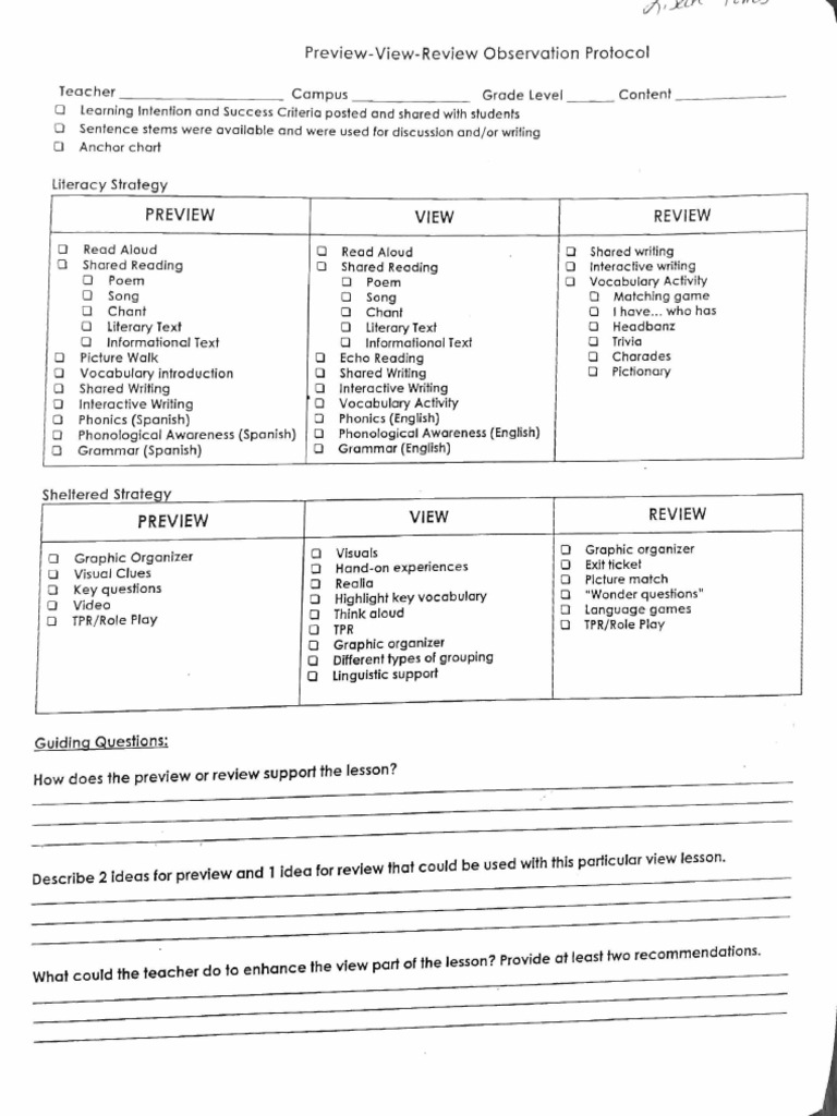 Preview View Review | PDF