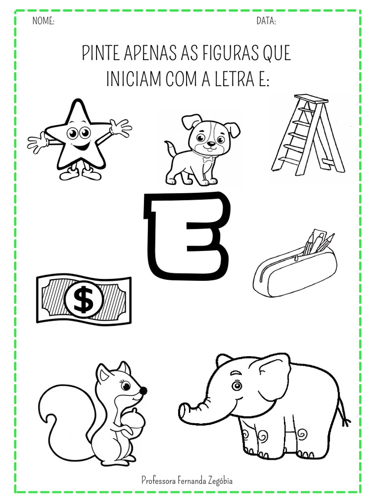 Sequencia Letra E | PDF