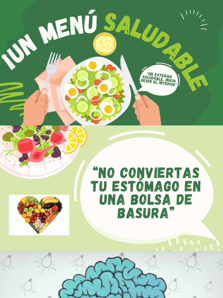 Menú Saludable | PDF | Estilo de vida