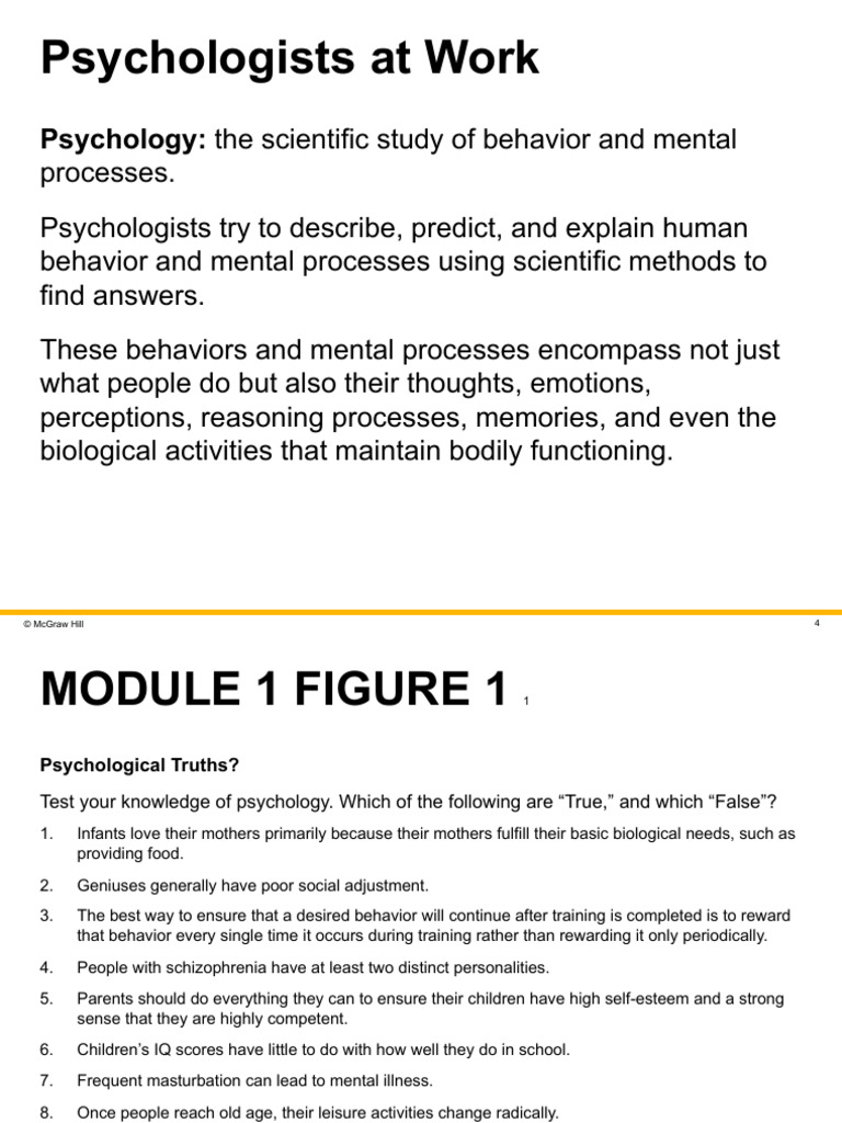 Introduction To Psychology | PDF | Psychology | Humanistic Psychology