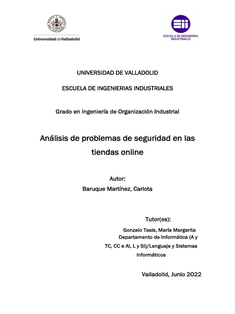 TFG-I-2188 | PDF | Las compras en línea | Comercio electrónico