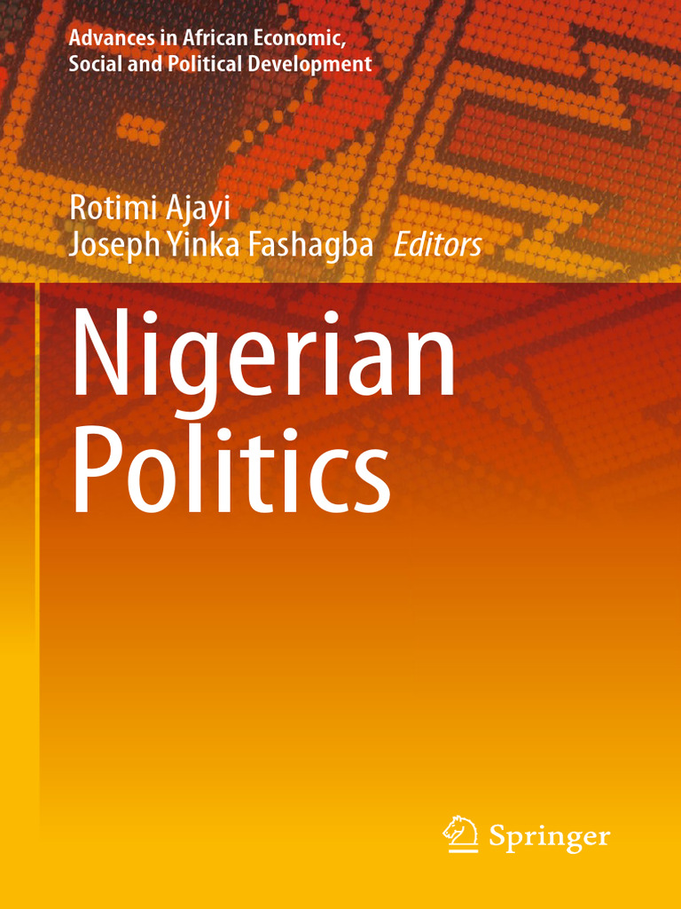 Nigerian Politics 3030505081 9783030505080 | PDF | Nigeria ...