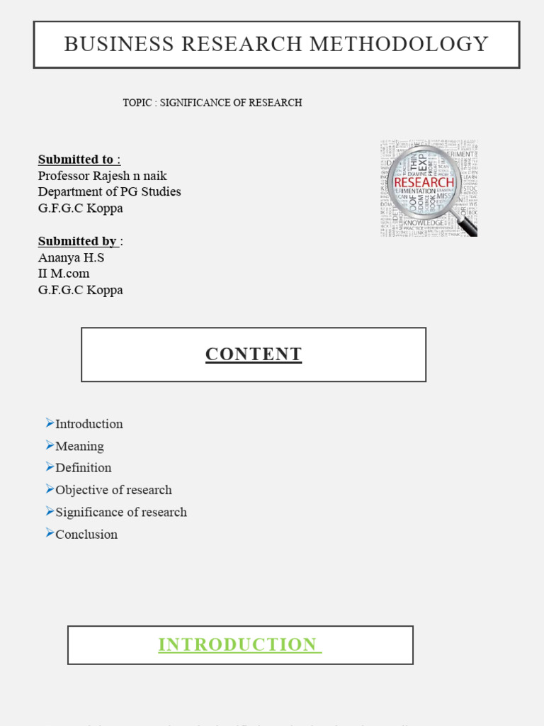 Business Research Methodology | PDF | Scientific Method | Science