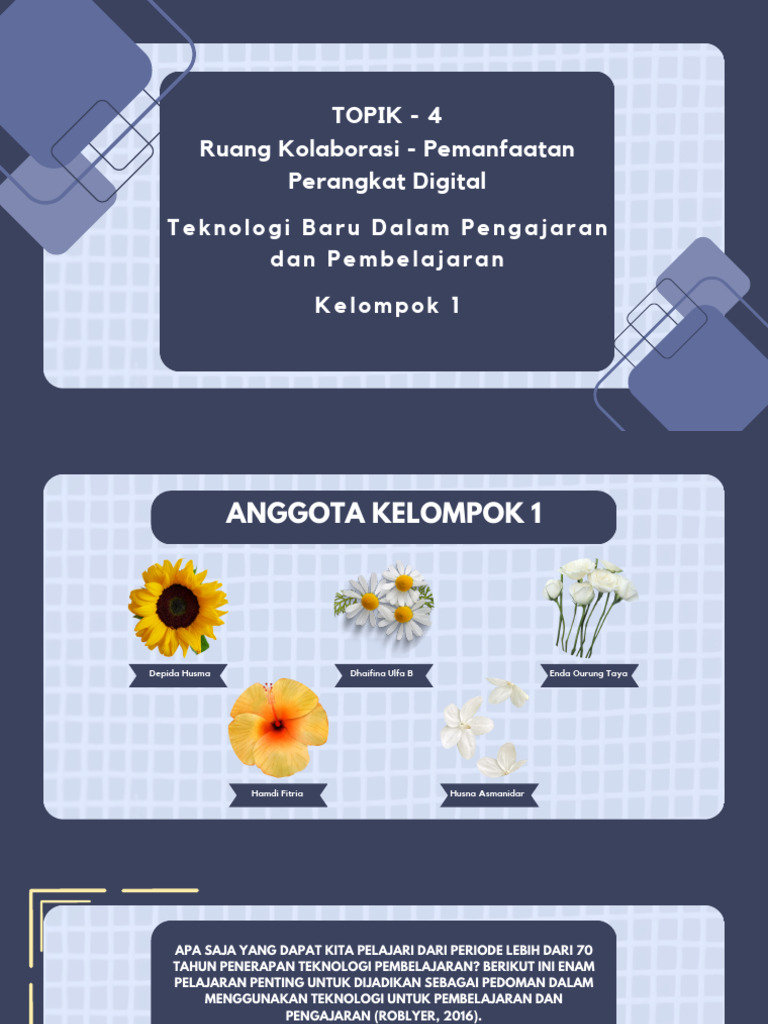 Topik 4 Ruang Kolaborasi TBPP Kelompok 1 | PDF | Karier & Perkembangan