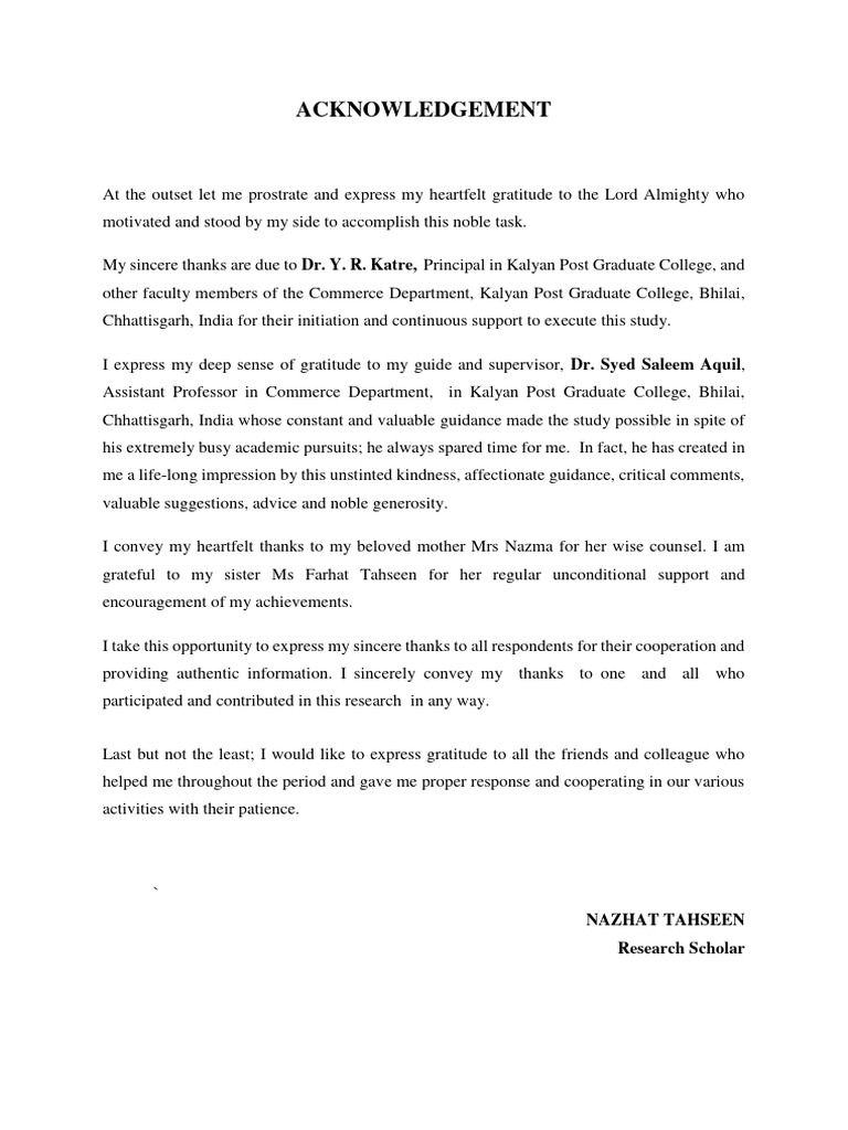 04 Acknowledgement | PDF