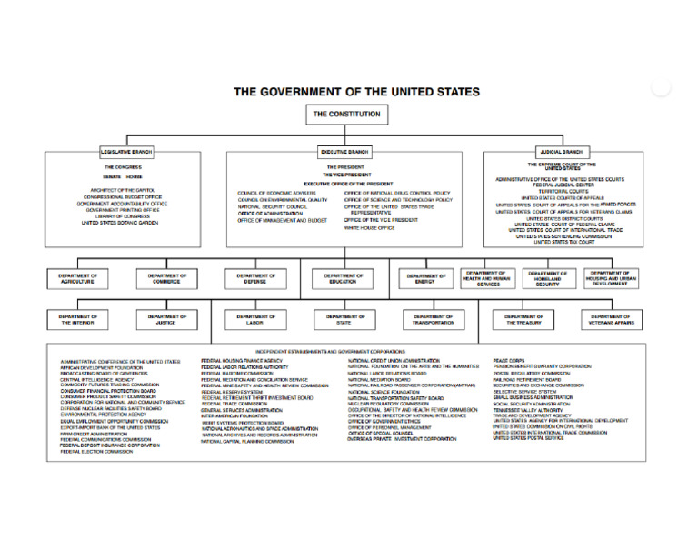 Diagram of Government Structure | PDF