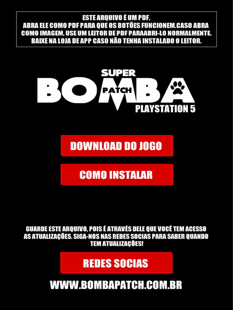 PS5-Super Bomba Patch 2024 2 | PDF