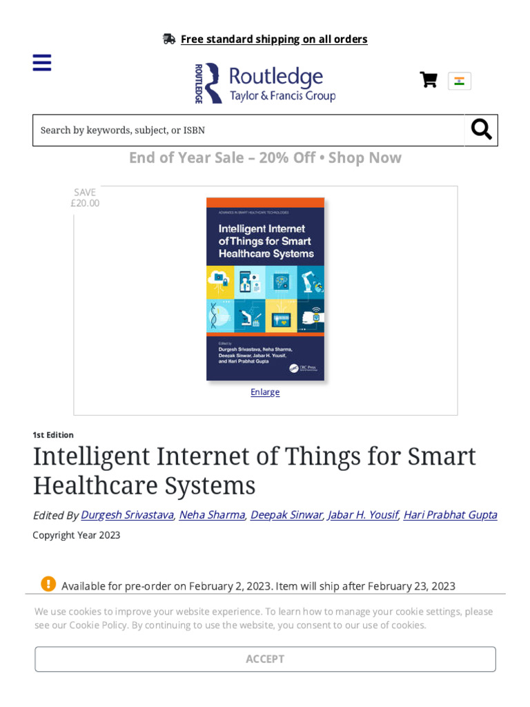Intelligent Internet of Things For Smart Healthcare Systems - 1st Edit | PDF | Internet Of ...