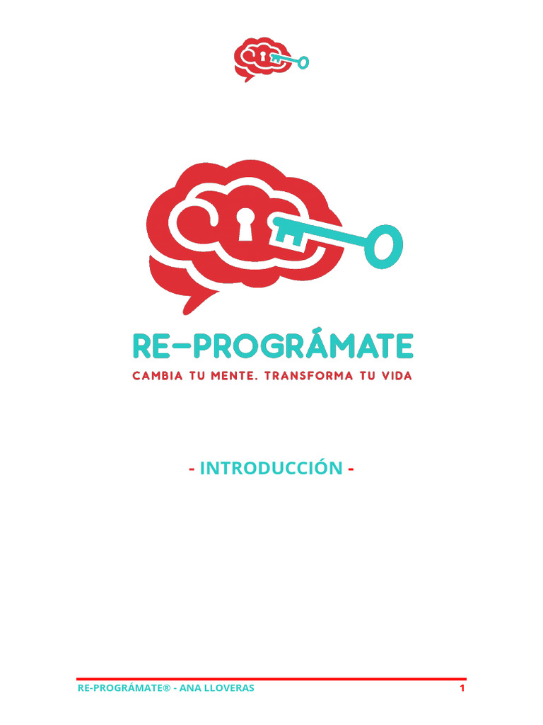 Introduccion A La Reprogramacion | PDF | Hemisferio cerebral | Cerebro