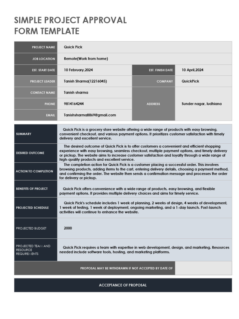 Client Approval Form | PDF | Point Of Sale | Web Development