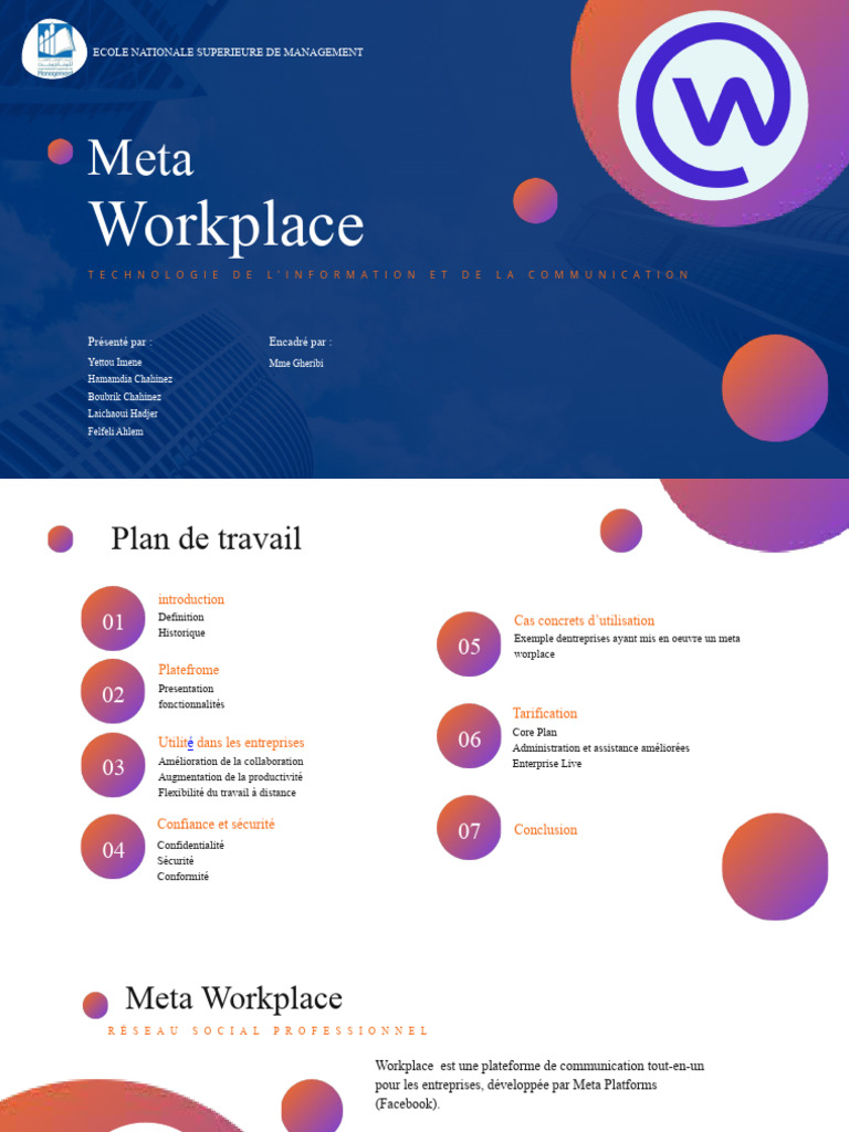meta workplace | PDF | Sécurité des systèmes d'information | Sécurité