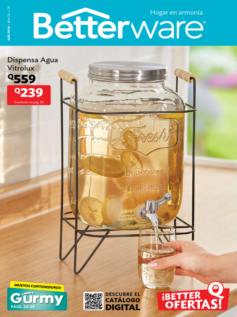 Catálogo Betterware Abril 2024 | PDF | Sector secundario de la economía | Materiales