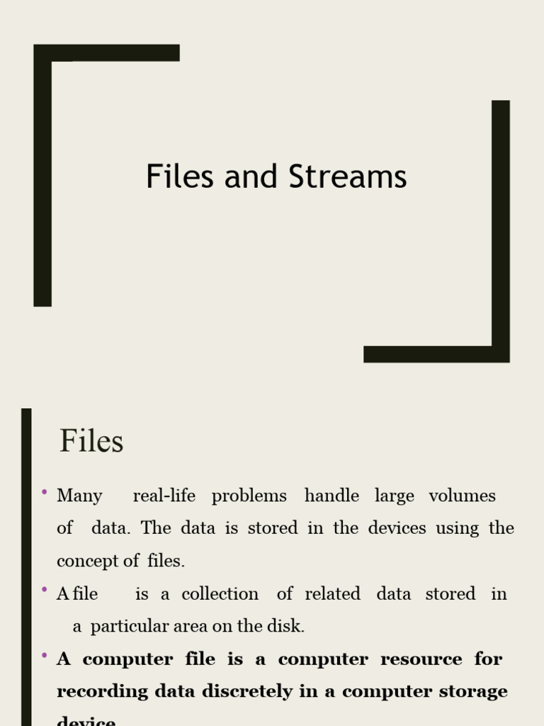 M5 Filehandling | PDF | Computer File | Input/Output