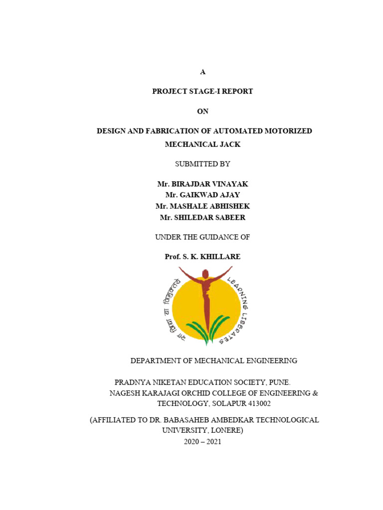 Vinayak Birajdar 8320 Pdf Gear Rechargeable Battery