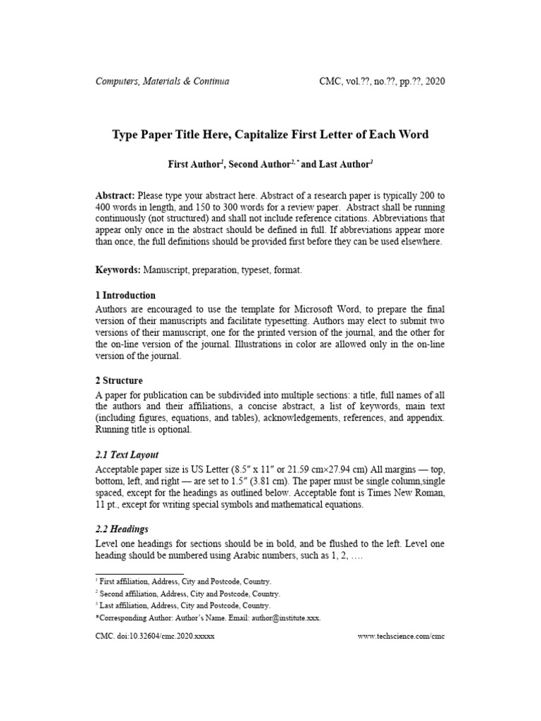 Cmc Format Template Pdf Typefaces Page Layout