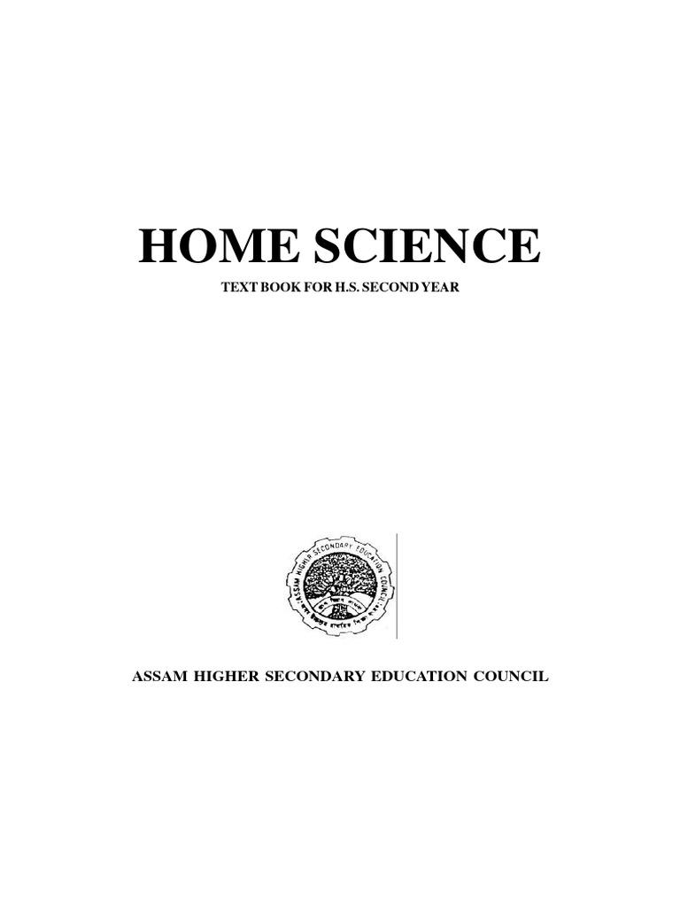Home Science Merged 2nd E | PDF | Infants | Curriculum