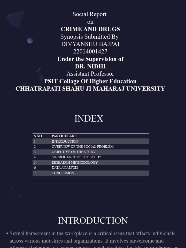 Social Report | PDF | Sexual Harassment | Organizational Culture