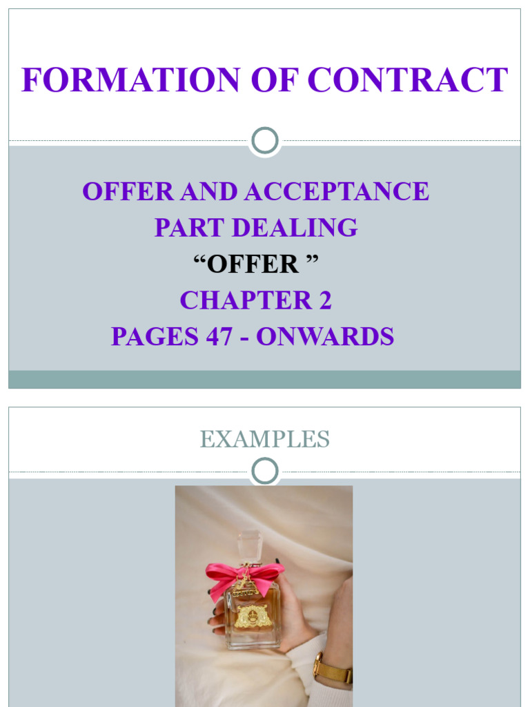Chapter 2 - Lecture 1 _a_ - Offer - Slides - 2022. | PDF | Offer And ... Chapter 2 - Lecture 1 _a_ - Offer - Slides - 2022. | PDF | Offer And ...