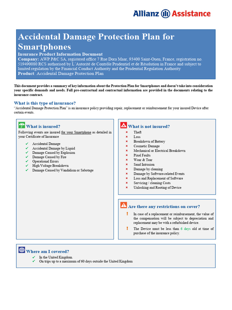 EU IPID English | PDF | Insurance | Insurance Policy