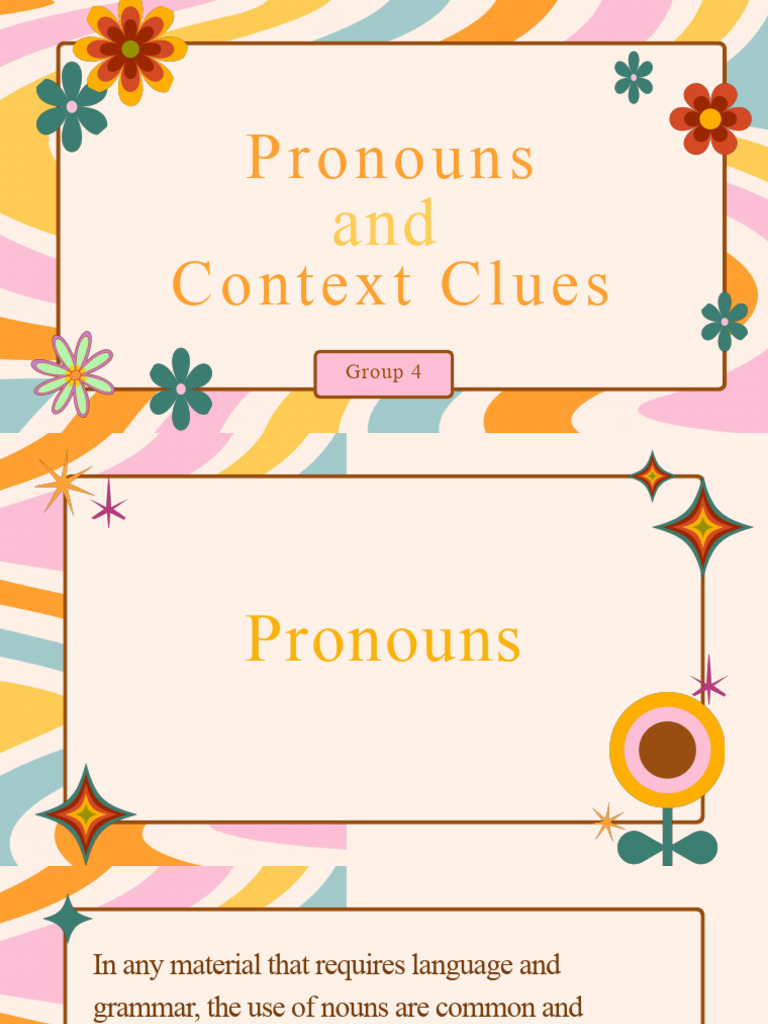 English Apsa PPT Group 4 | PDF | Pronoun | Syntactic Relationships