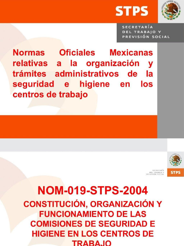 Resumen Normas Oficiales Stps | PDF