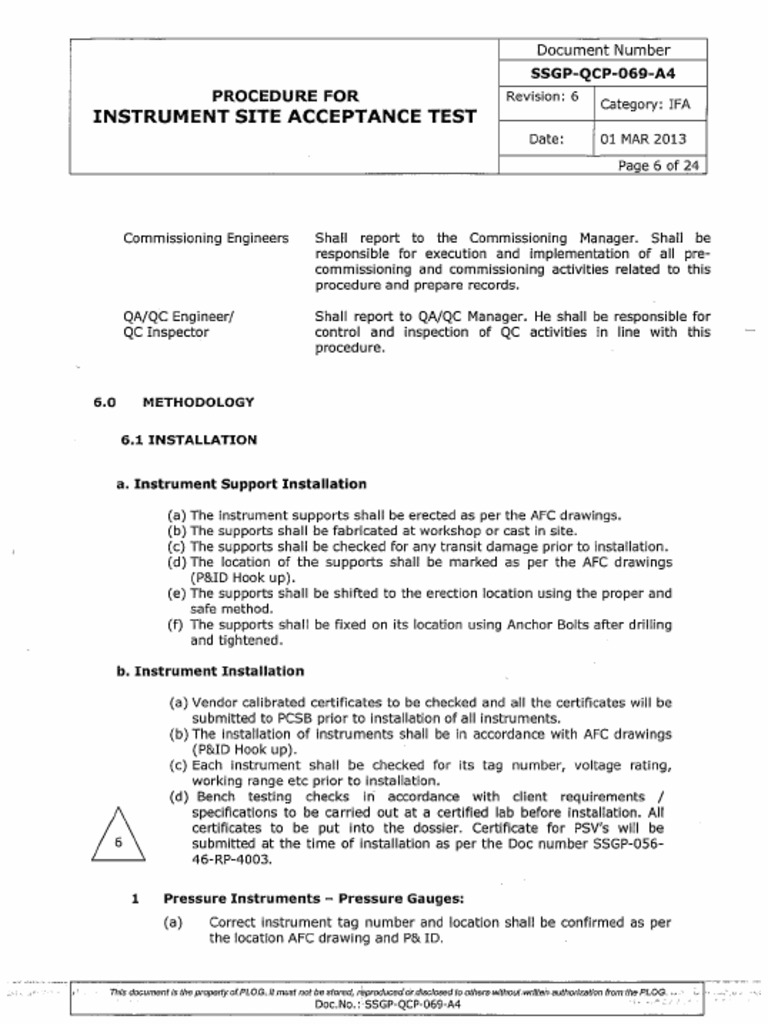 Inst - Installation QCP | PDF