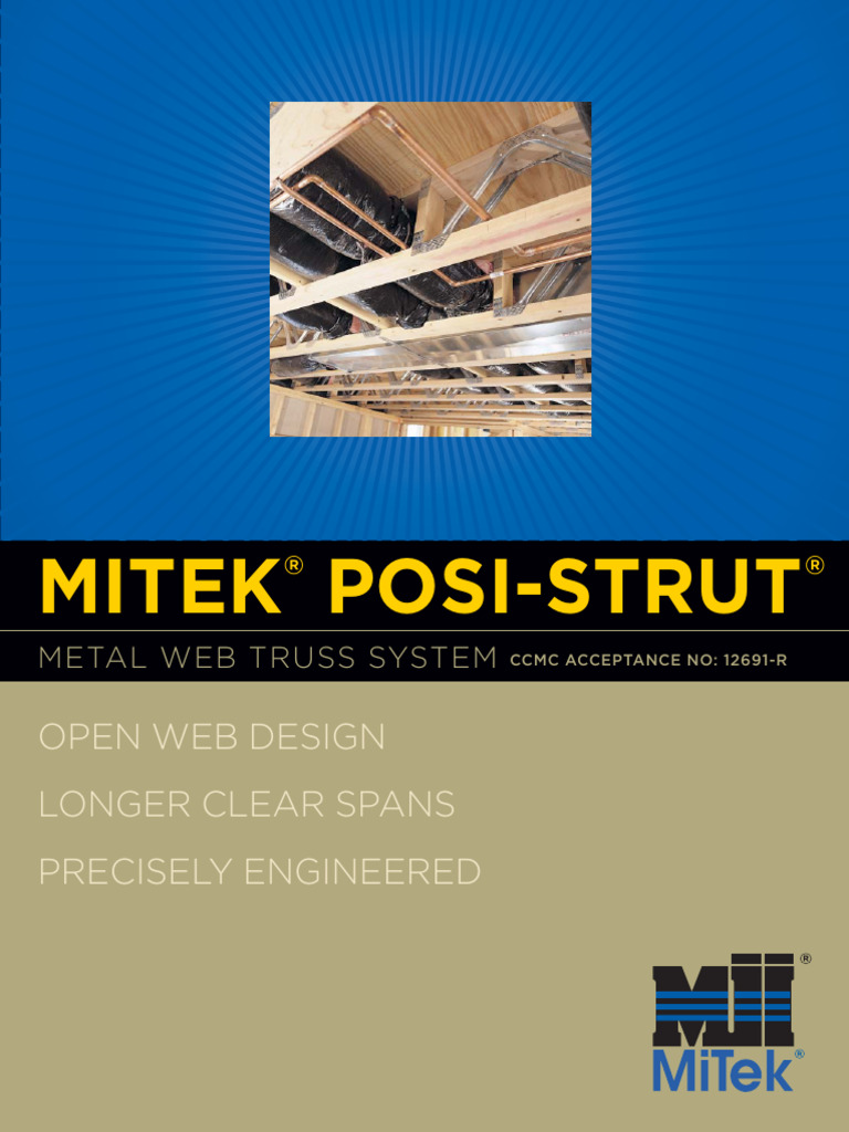 Posi Strut Brochure | PDF | Truss | Civil Engineering