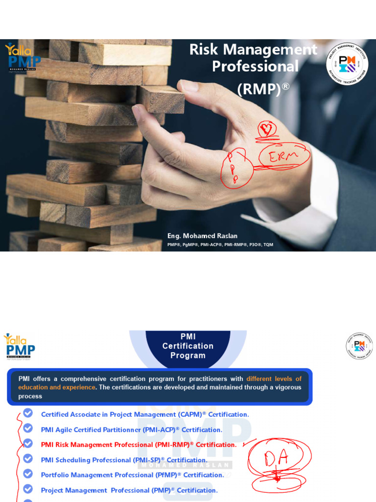 RMP Introduction-Ch1-Scrawled | PDF | Risk Management | Risk