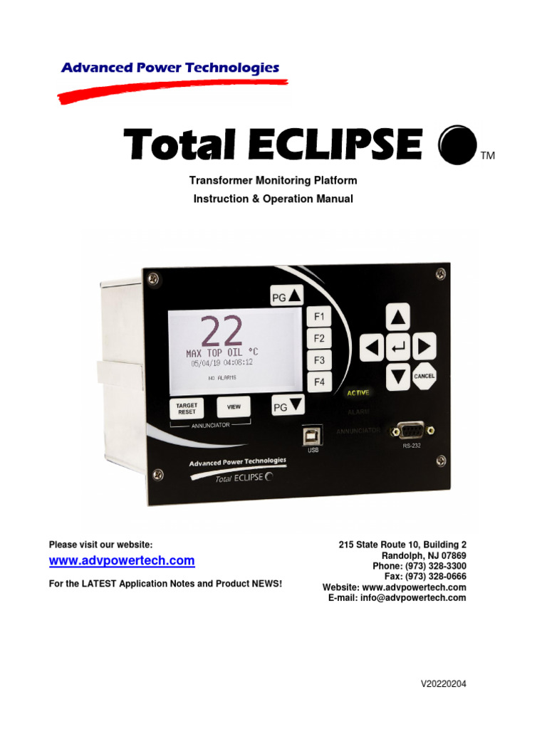 Total Eclipse Manual v20220204 | PDF | World Wide Web | Internet & Web