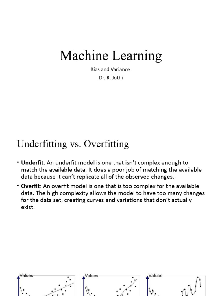 ML Bias and Variance | PDF | Regression Analysis | Machine Learning