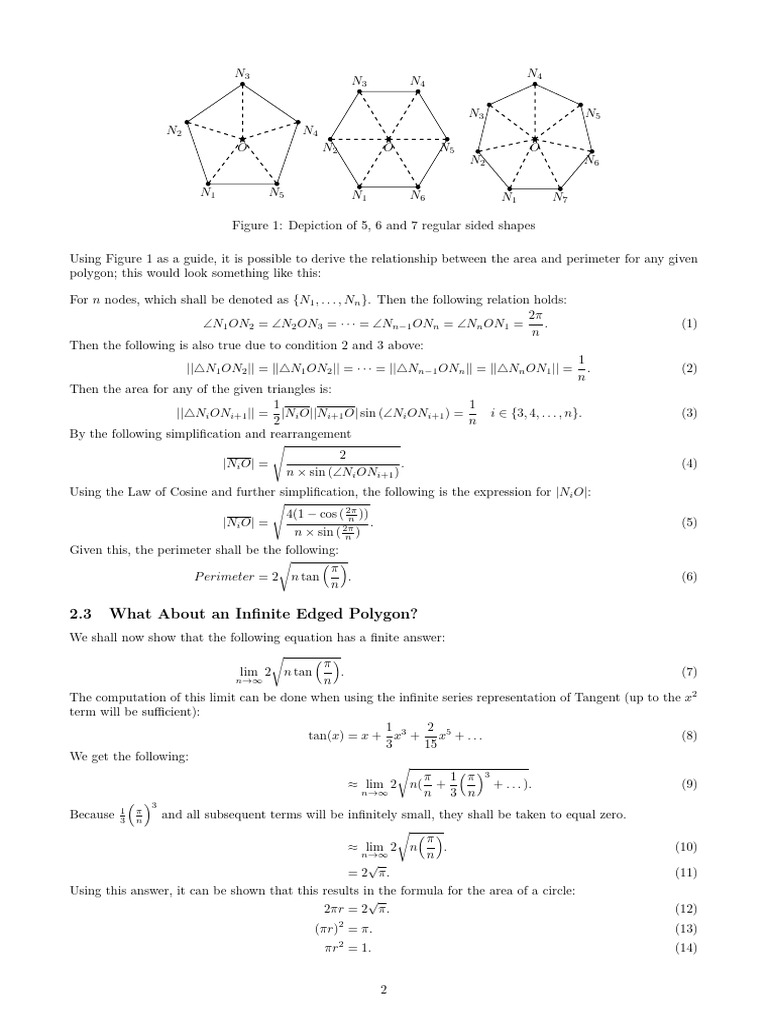 Circlemath Part2 | PDF | Pi | Area