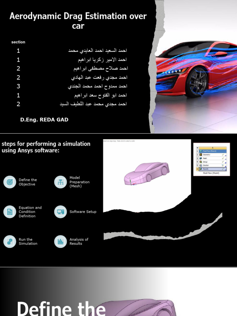 Aerodynamic Drag Estimation Over Car | PDF