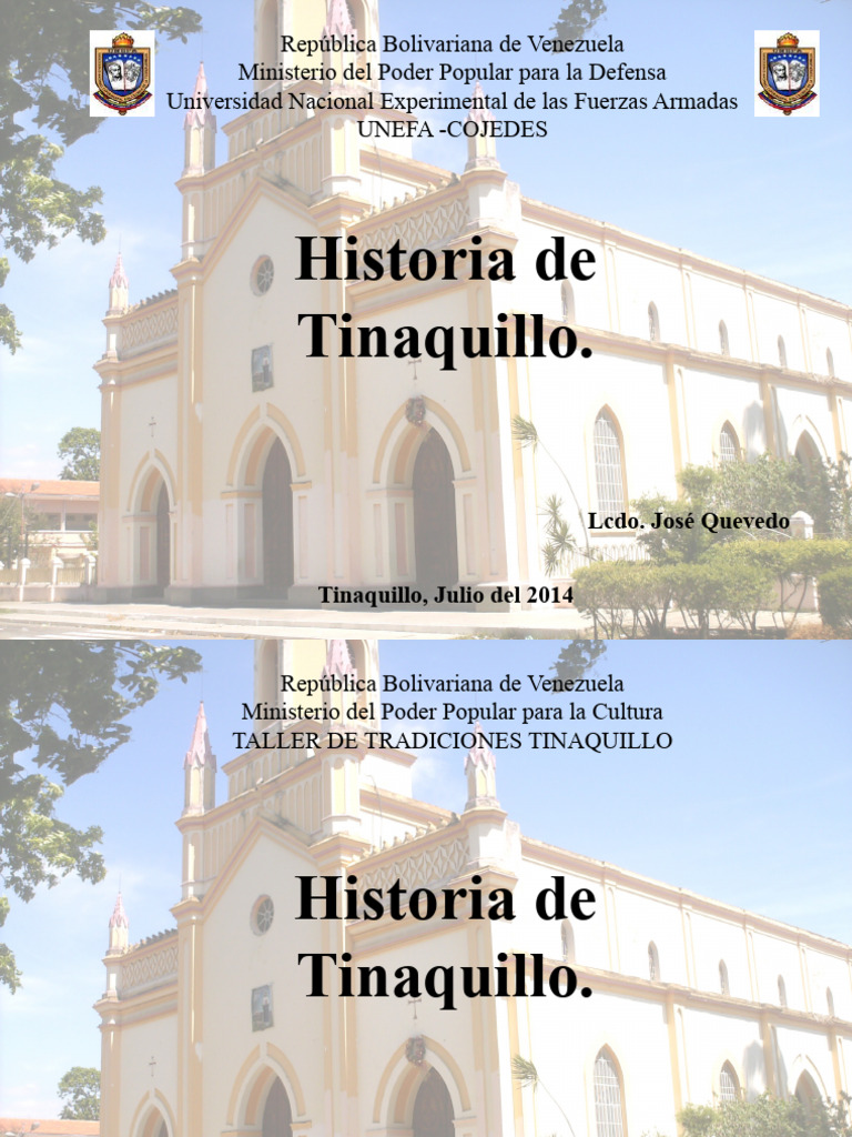 Historia de Tinaquillo | PDF | Venezuela