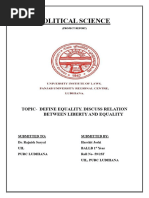 Substantive vs. Formal Equality Explained | PDF | Discrimination | Justice