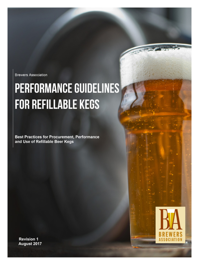 Performance Guidelines For Refillable Kegs | PDF | Stainless Steel | Corrosion