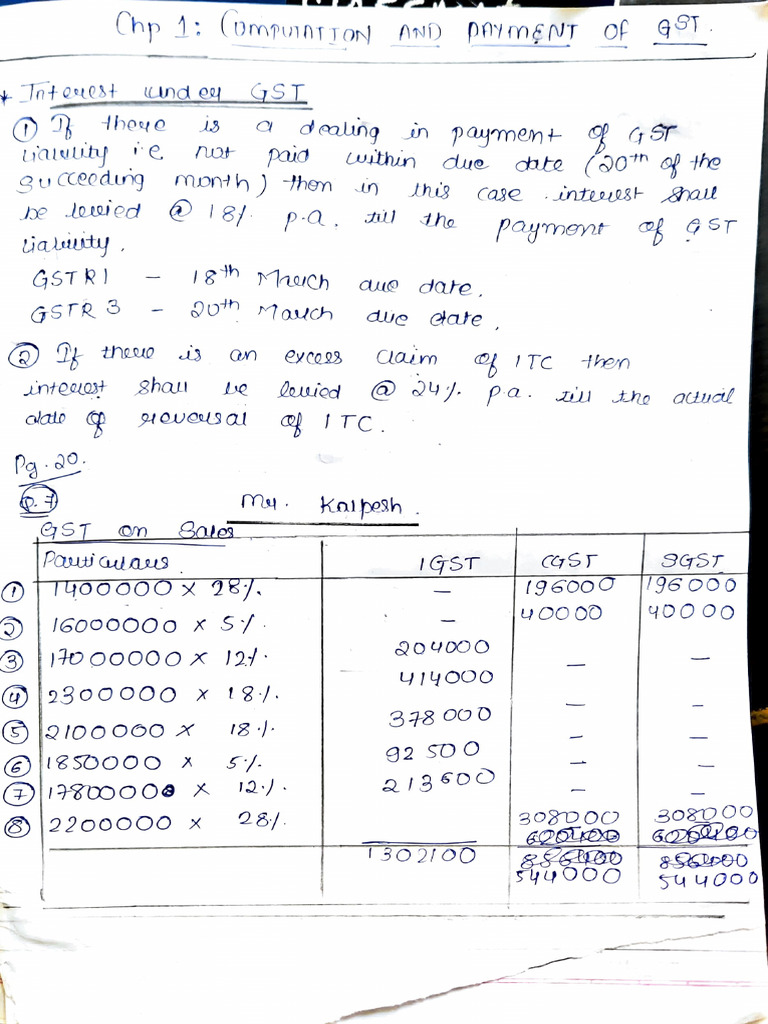 GST Sums Extra | PDF