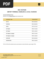 Inbound Local Charge | PDF | Freight Transport | Vietnam